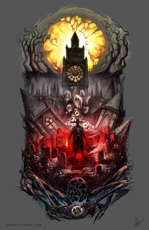 Jon Elliot Art – Ghoulish Mortals