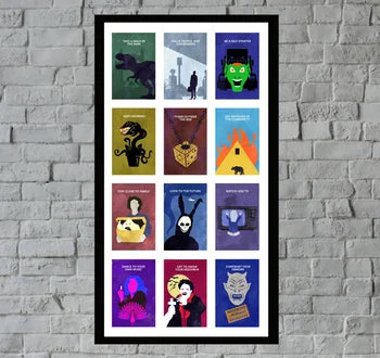 SCP- Movie Motivational Print -13x25 (6005) – Ghoulish Mortals