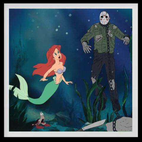 SCP-Little Mermaid Jason - 12x12 (9008) – Ghoulish Mortals